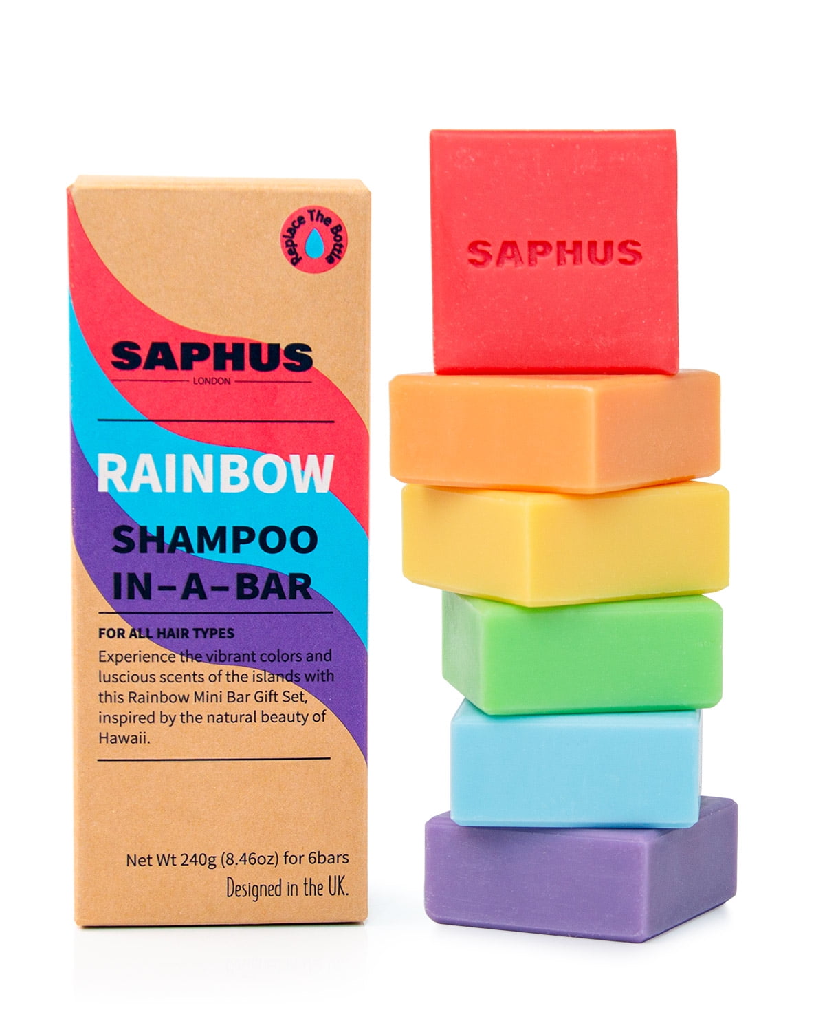 6Pcs Shampoo Bars for Hair (8.46oz), Natural Ingredients Solid Shampoo ...