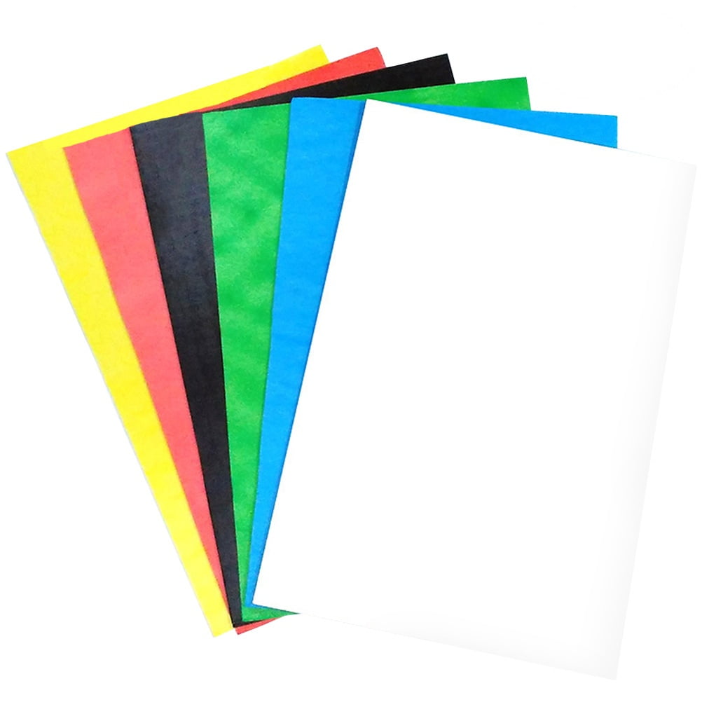 6Pcs Sheets Board Assorted Colors Thicken Poster Board for Crafts ...