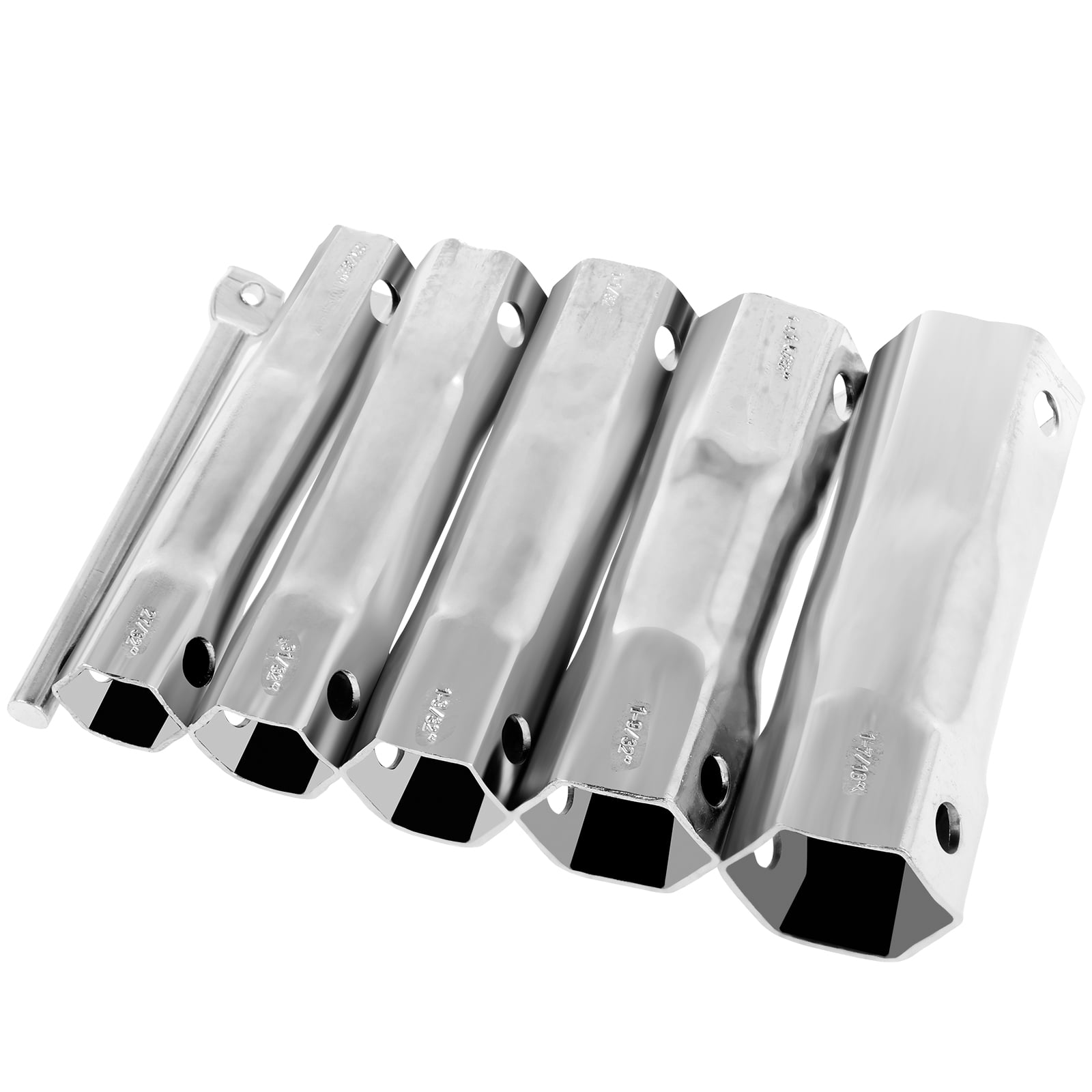 6Pcs Shower Valve Socket Wrench Set with Bar Handle 5 Sizes Double ...