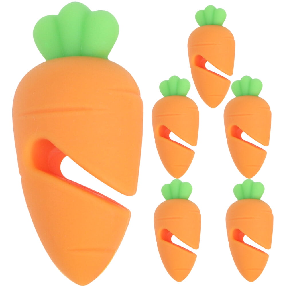 6Pcs Silicone Boil Stoppers Lid Spill-Proof Lifters Cartoon Spill ...