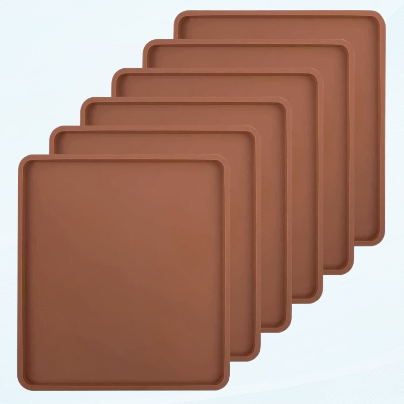 6Pcs Silicone Dehydration Sheets - Non-Stick Silicone Dry Mats with ...