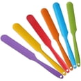 6Pcs Silicone Spatula Set - Heat Resistant, Non-Stick, Baking & Cooking ...