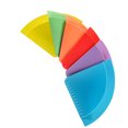6Pcs Triangular Plastic Bookmarks Slip Resistant Corner Page Book ...