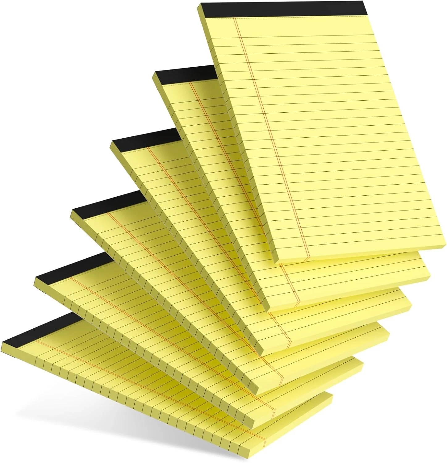 6Pcs Small Note Pad 5X8 College Ruled Legal Pads Paper Notepads 6 Pack ...
