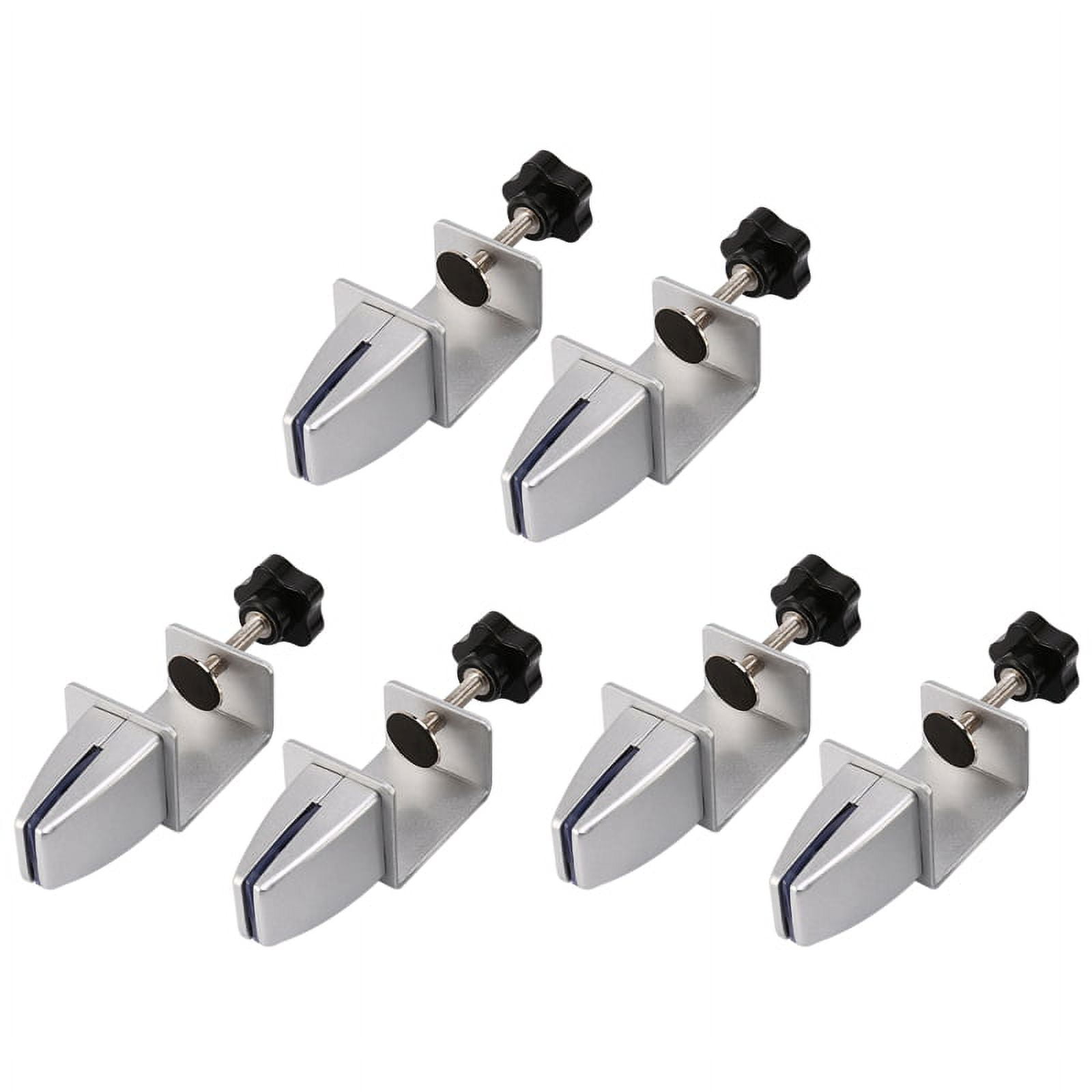 6Pcs Sneeze Guard Clamp Bracket Desk Partition Clamp for 1/8Inch to ...