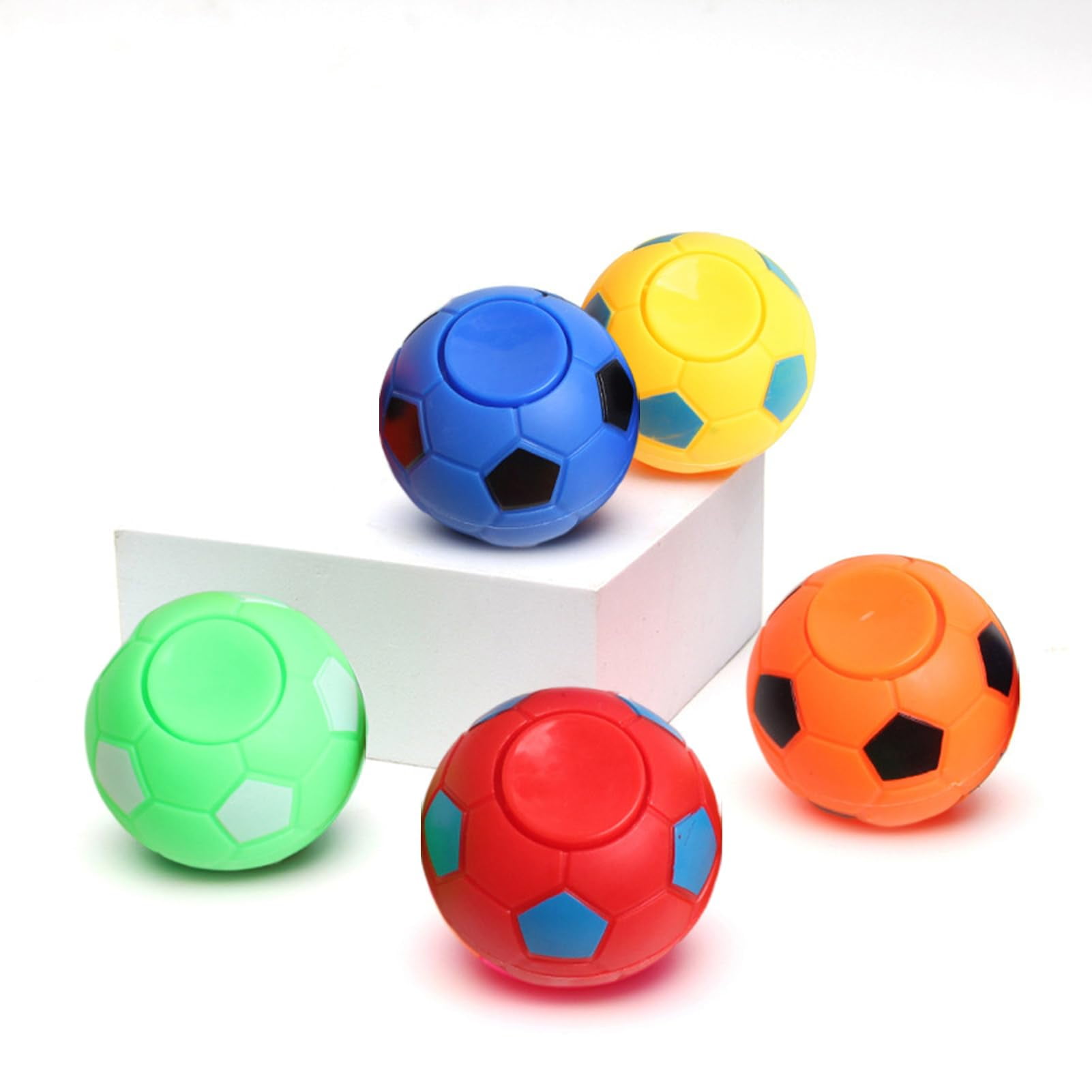 6Pcs Soccer Ball Fidget Spinners - Hand Fidget Spinner Soccer Balls ...