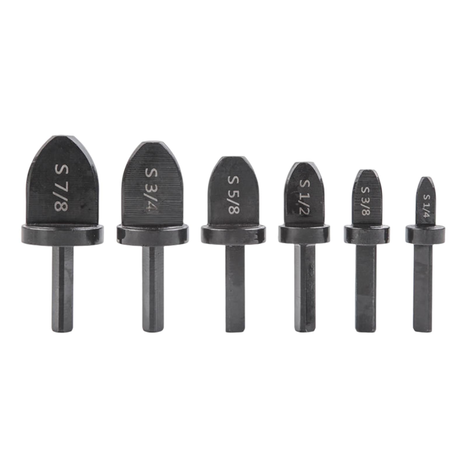 6Pcs Soft Copper Tubing Tool Bit Repairing Set Manual Copper Pipe Swage ...