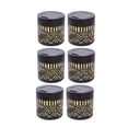 6Pcs Solar Glow Garden Lantern with Metal Cutouts,Color Changing LED ...