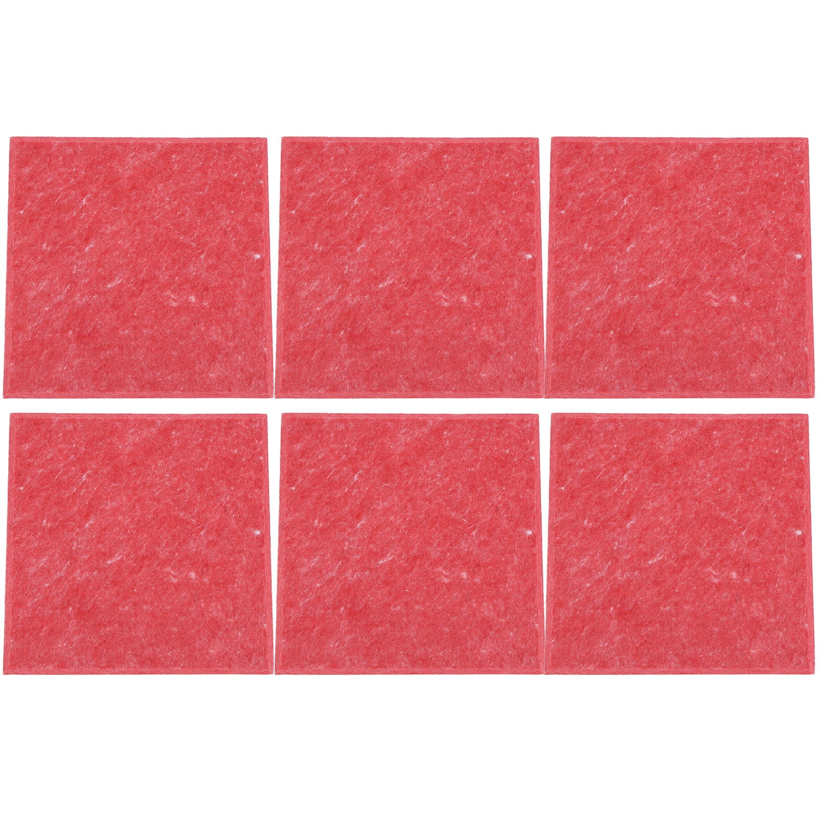 6Pcs SoundAbsorbing Board Acoustic Polyester Fiber Soundproof Fireproof ...