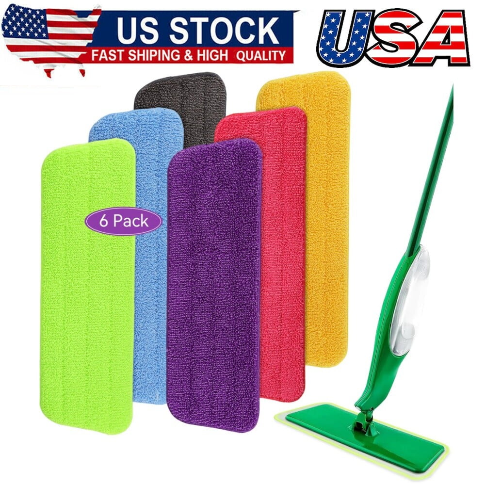 6Pcs Spray Mop Refills Compatible for Libman Freedom Spray Mop,Floor ...