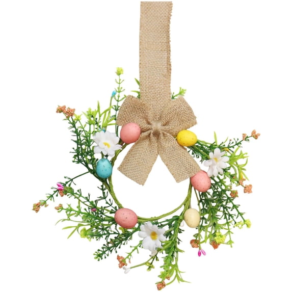 6Pcs Spring Easter Mini Wreaths for Cabinets 9.8" Small Wreaths Kitchen ...