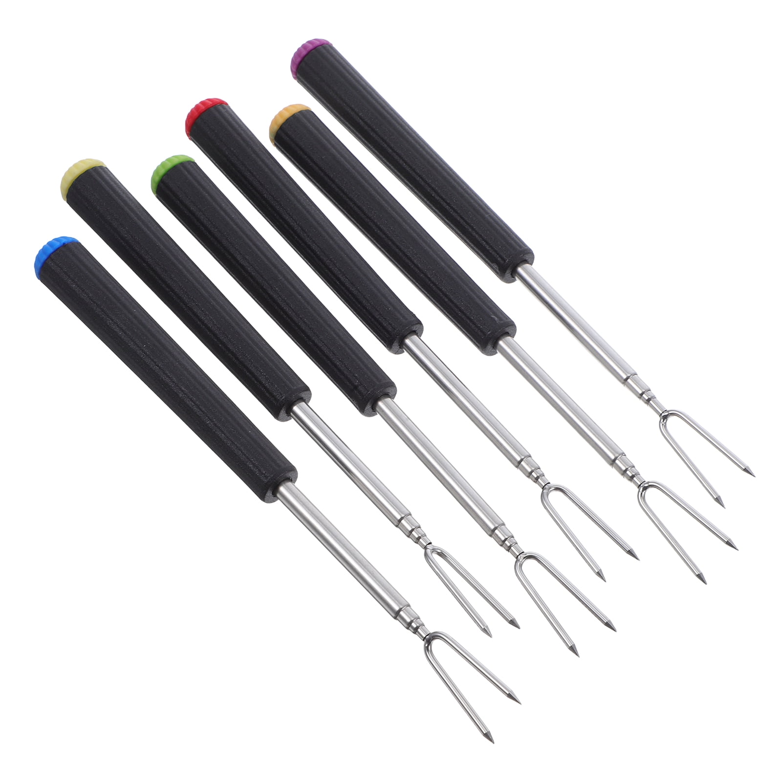 6Pcs Stainless Steel Chocolate Dipping Forks Fondue Forks Barbecue ...