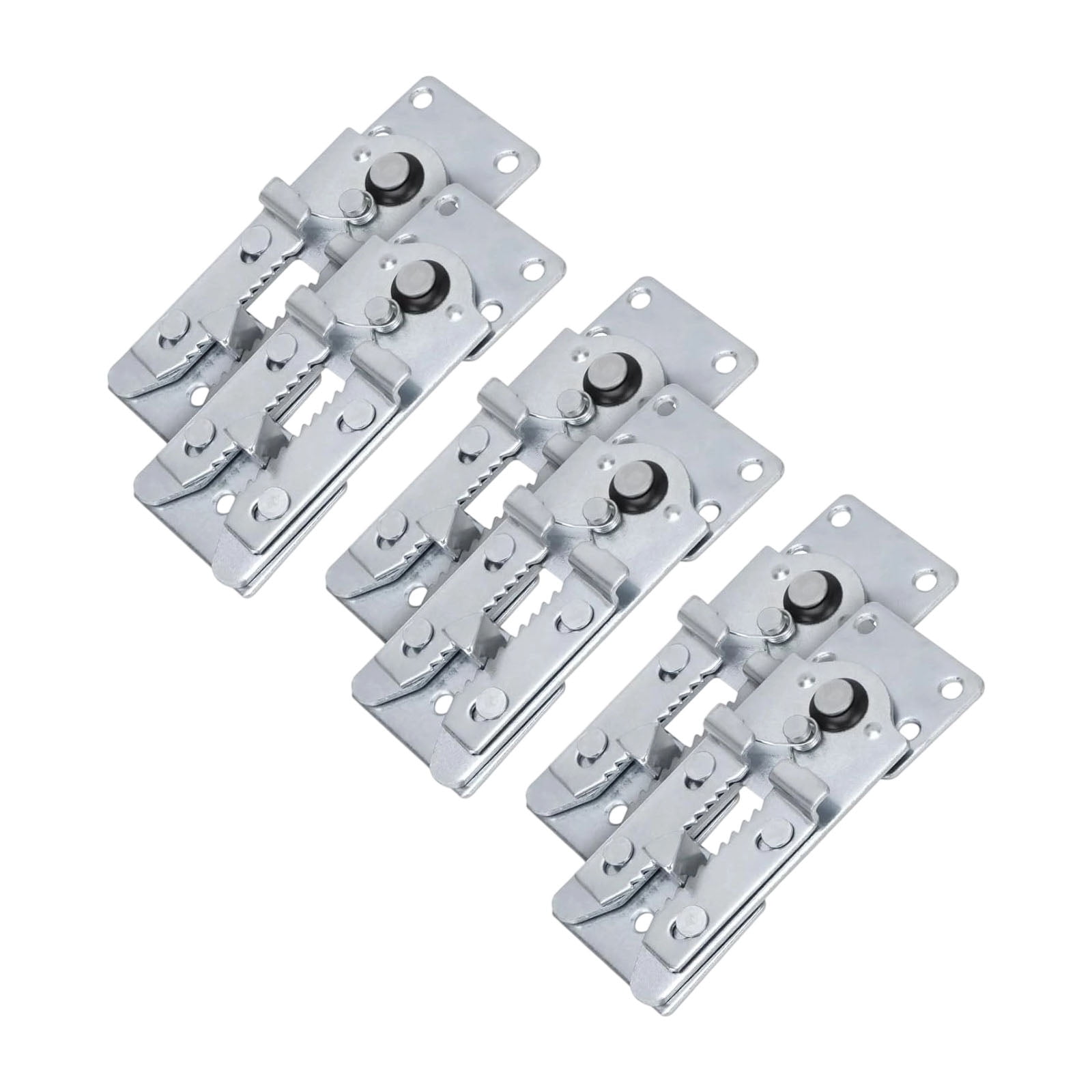 6Pcs Steel Sectional Couch Brackets, Adjustable Connectors Secure Sofa ...