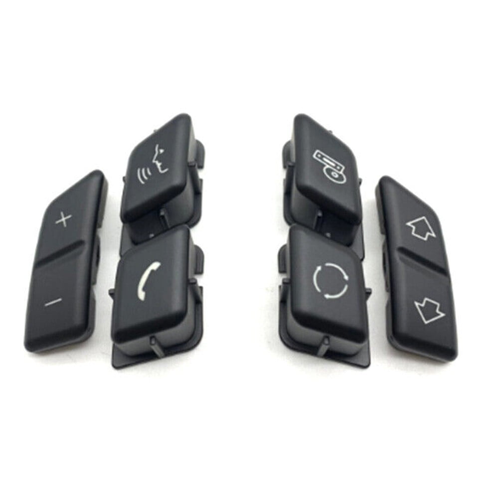 6Pcs Steering Wheel Key Control Button for BMW 3 Series E90 E91 E92 E93 ...