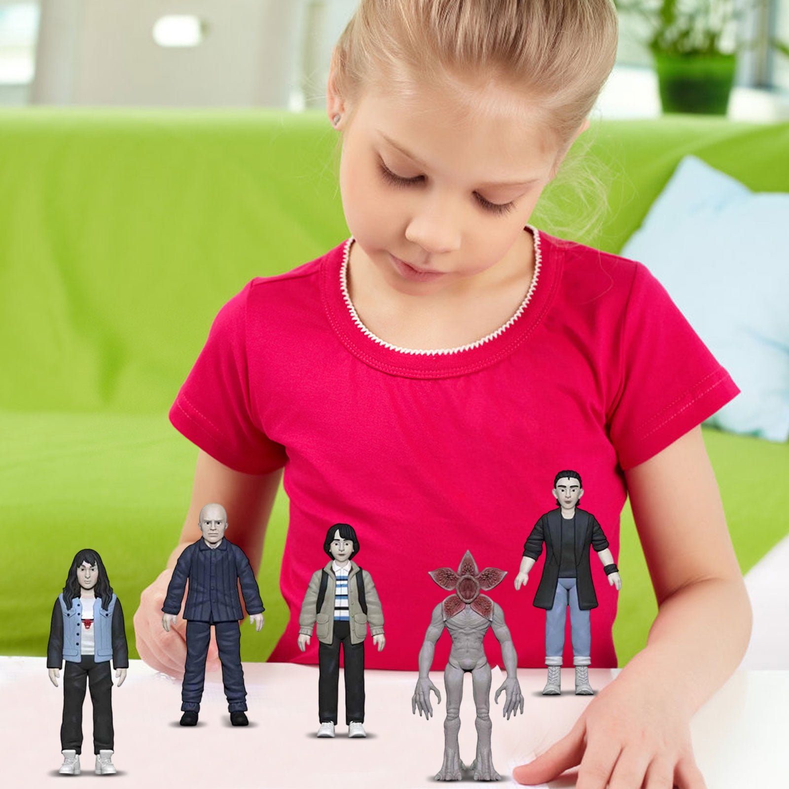 6Pcs Strangers-S Things Figure,Collector Figure,Highly Detailed Figure ...