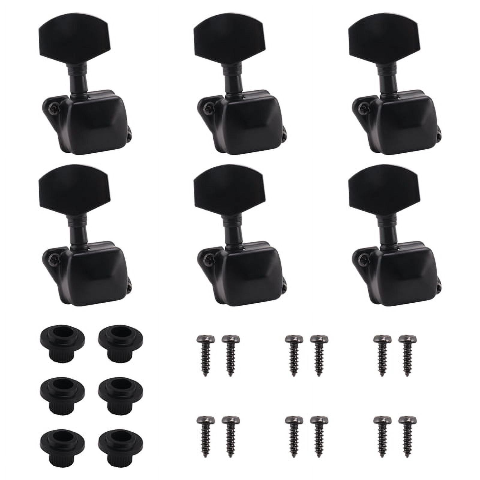 6Pcs String Tuning Pegs Machine Heads Tuners Right Hand Electric ...