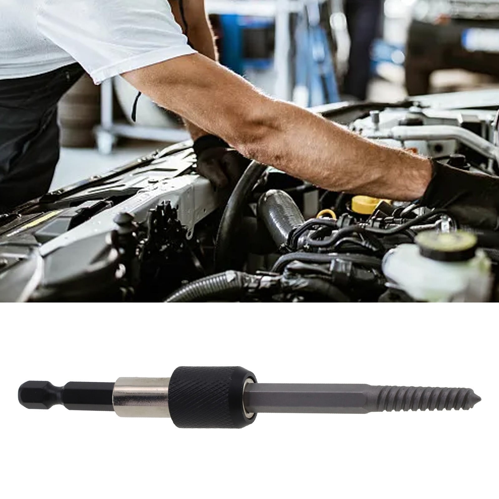 6PCS Stud Screw Extractor Remover Set Broken Damaged Pipes Bolt Easy Out Tool - Walmart.com