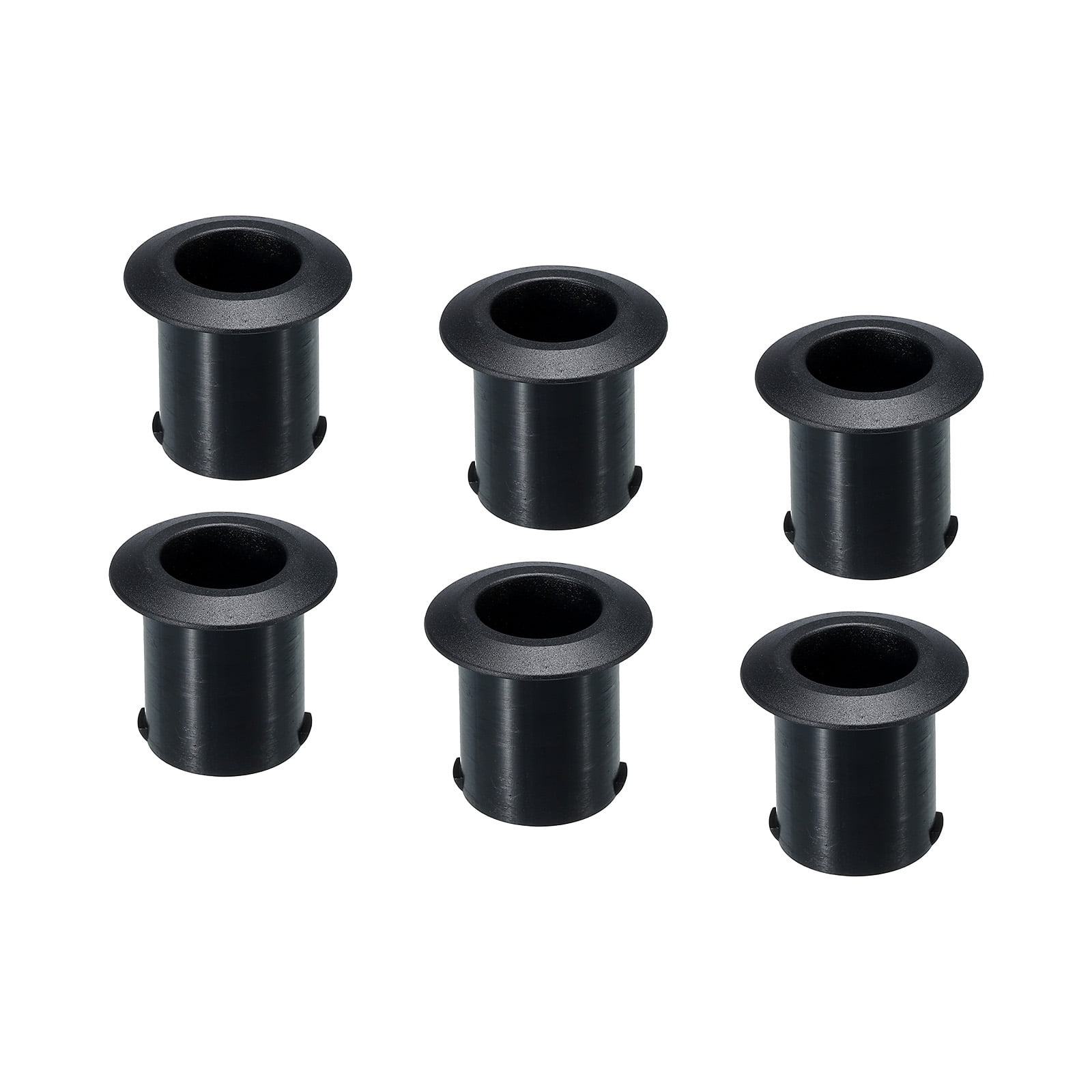 6Pcs T Shape Rubber Grommet Mount Dia 19.5mm ID 15mm H 25mm Seal ...