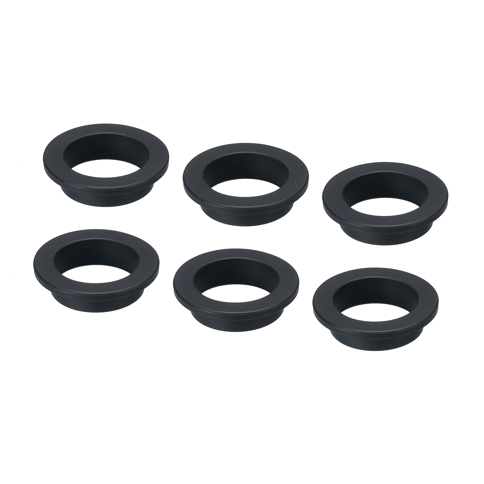 6Pcs T Shape Rubber Grommet Mount Dia 26mm ID 23mm H 9mm Seal ...