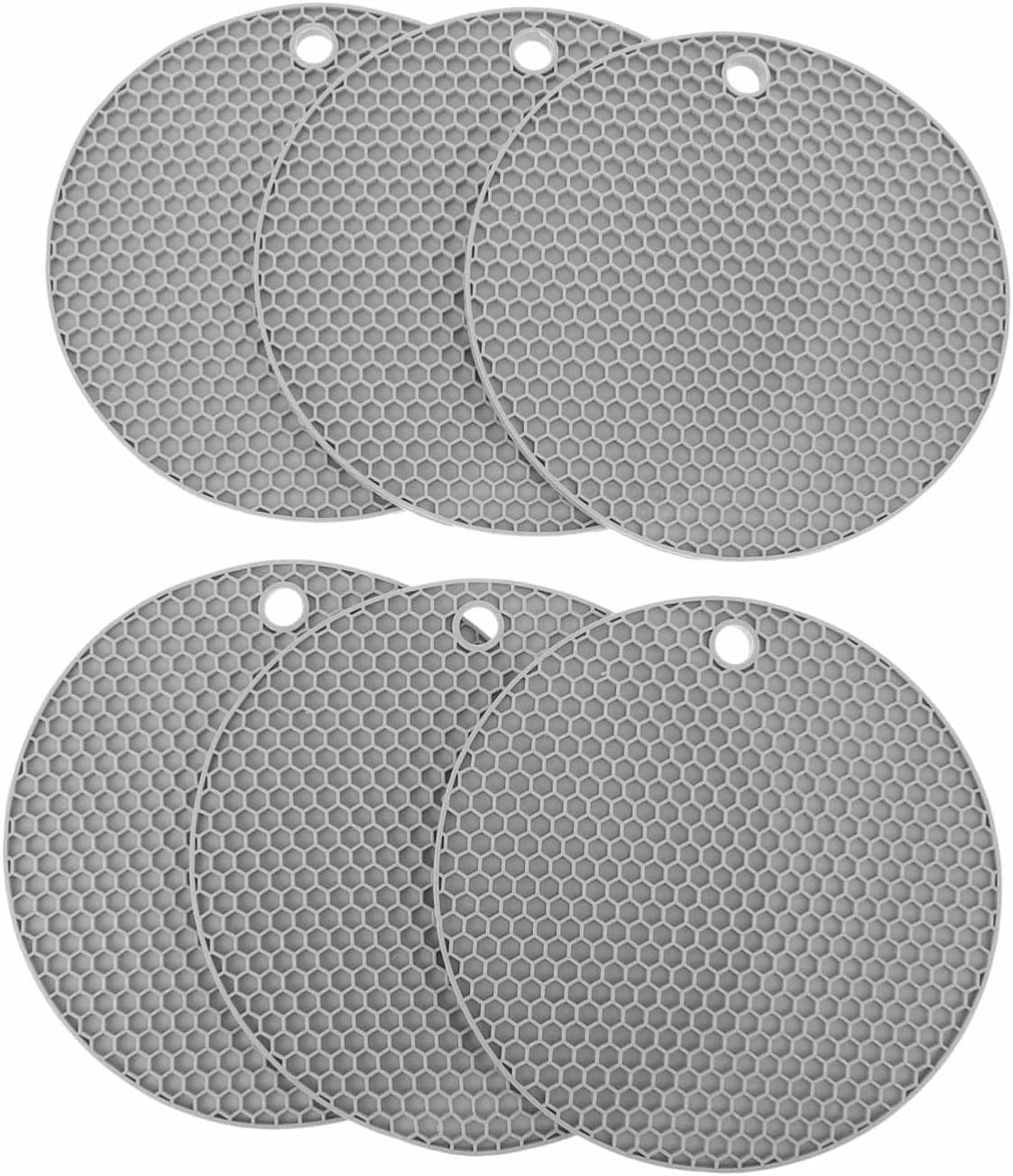 6pcs Table Mat Halloween Mugs Coffee Drinks Large Trivet Mat Home Placemats Tableware Hot Pot