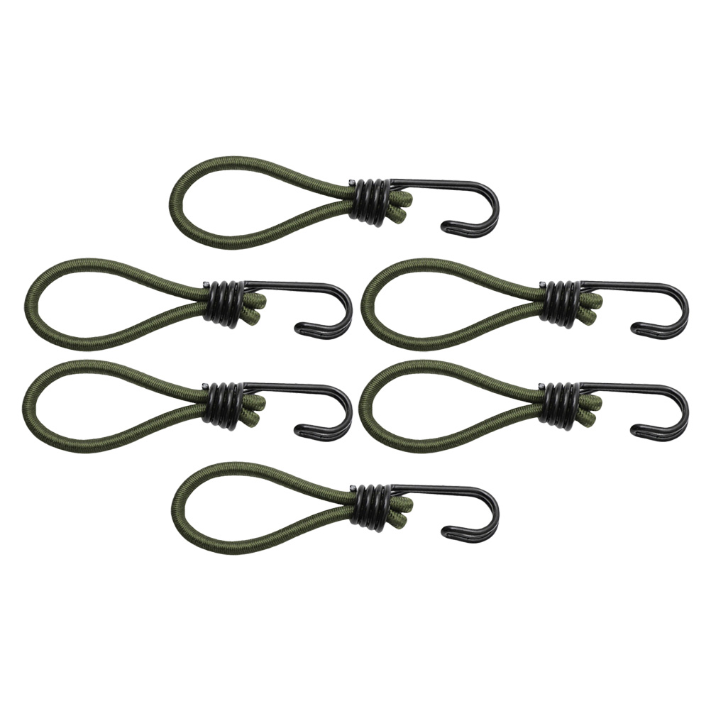 6Pcs Tent Fixing Cords Tent Fixing Strap Buckles Elastic Rope Buckles ...