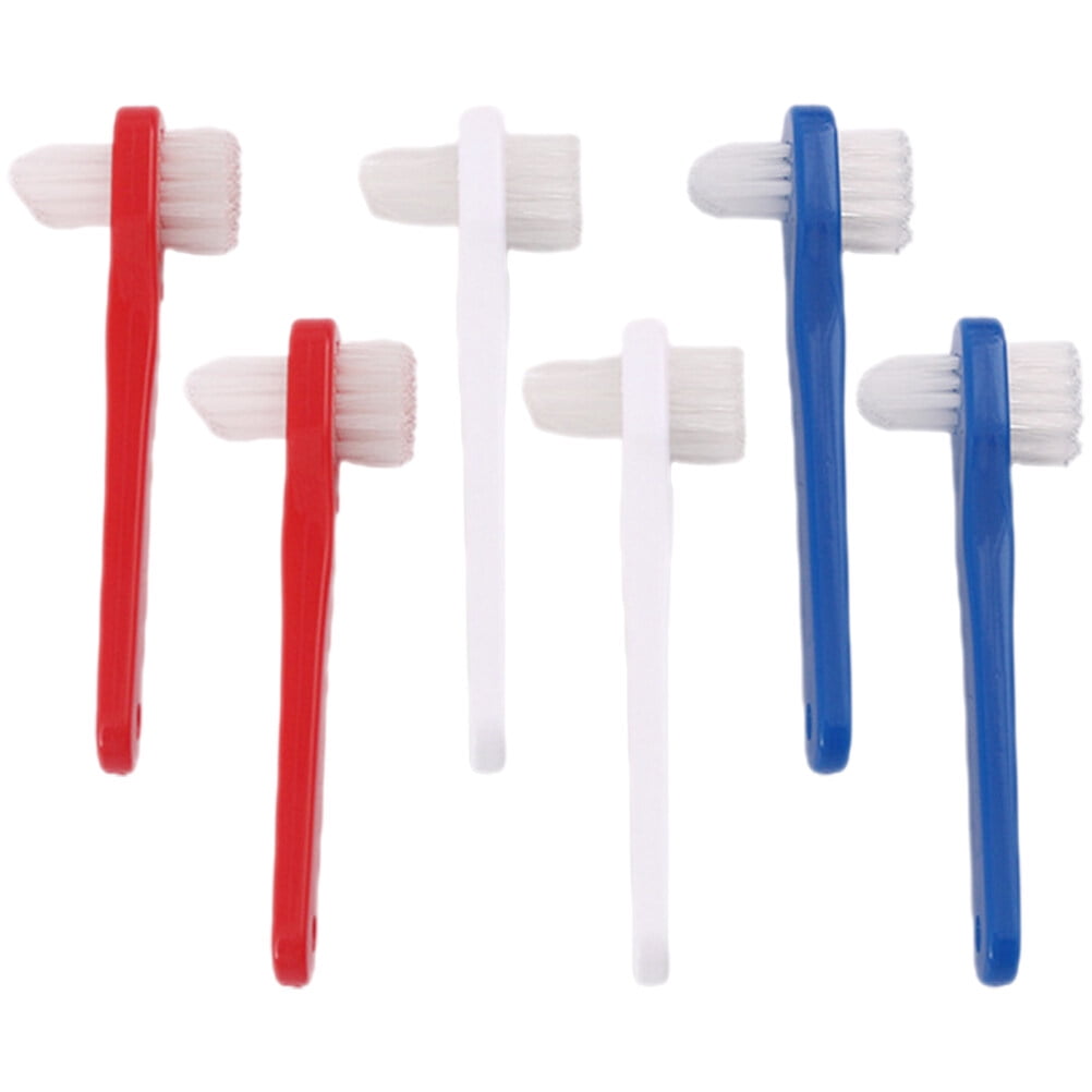 6Pcs Toothbrush for Adult Small Toothbrush Double-sided Toothbrush ...