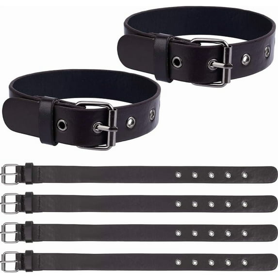 6Pcs Traditional Kilt Extender Straps 16x1 Inch Imitation Leather Cuff ...