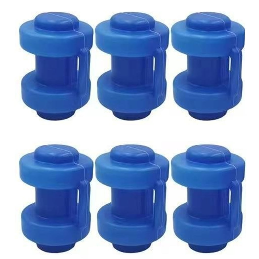 6Pcs Trampoline Rod Net Post End Caps Tube Cover End Caps for ...