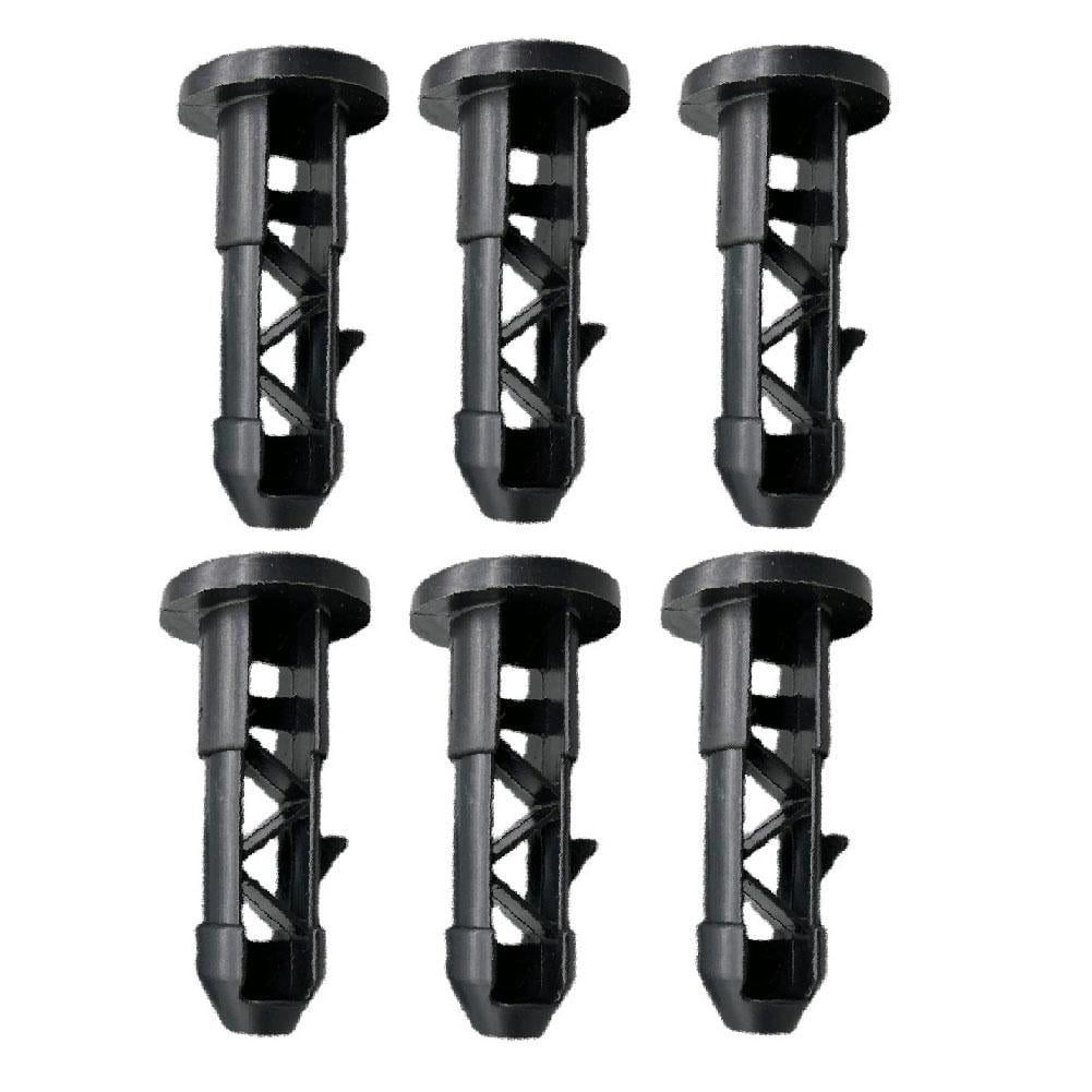 6Pcs Trash Can Outdoor Garbage Lid Bolts Wheelie Bin Hinge - Walmart.com