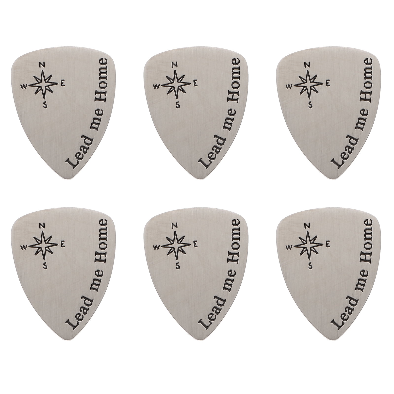6Pcs Triangular Guitar Picks Useful Musical Yukri Accessories Picks ...