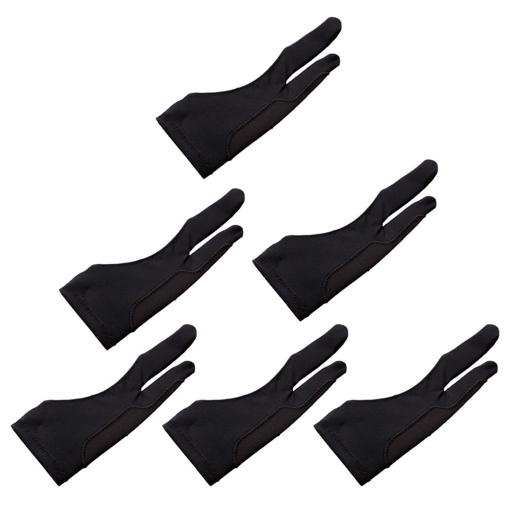 6 Pcs Two-Finger Gloves Accidental Touch Prevention - Walmart.com