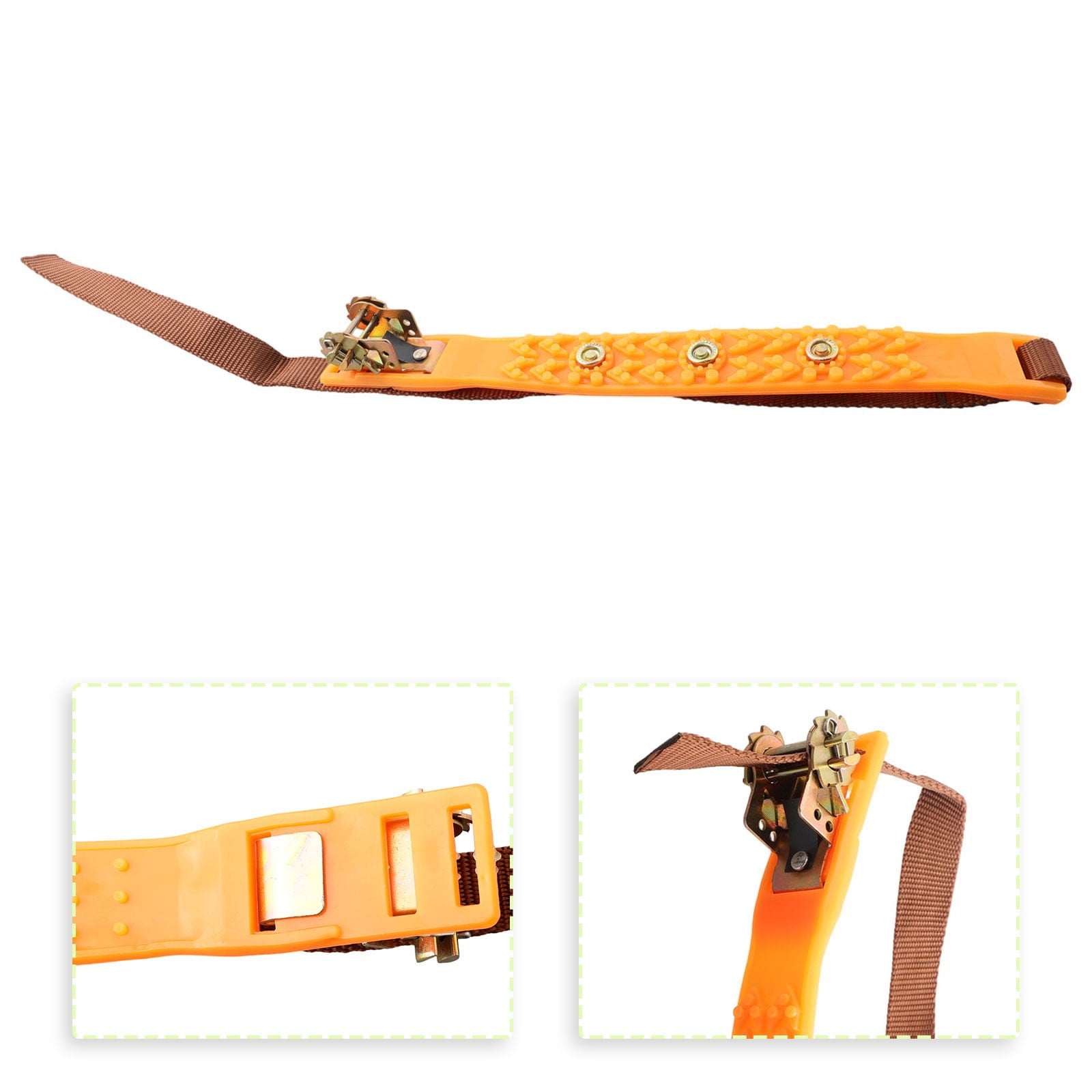 6Pcs Universal Winter Snow Mud Anti-Skid Tire Chains Tendon For Car ...