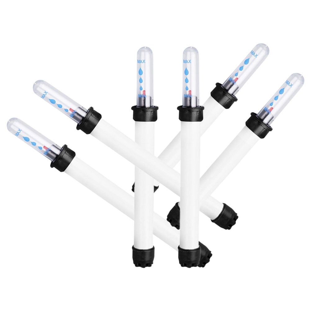 6Pcs Water Scale Gauge Plastic Flowerpot Water Level Gauge Water Levels ...