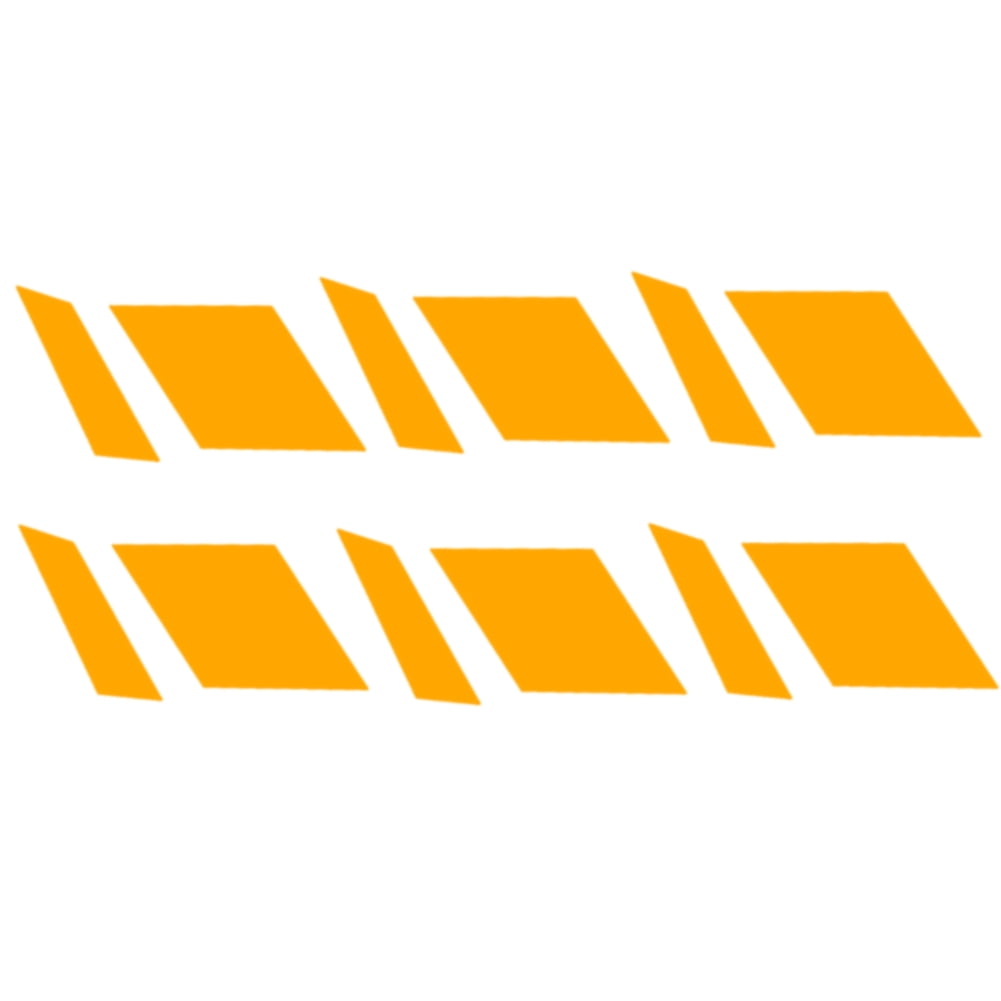 6Pcs Wheel Rim Decal Stripes Car Decals Reflective Car Stickers ...