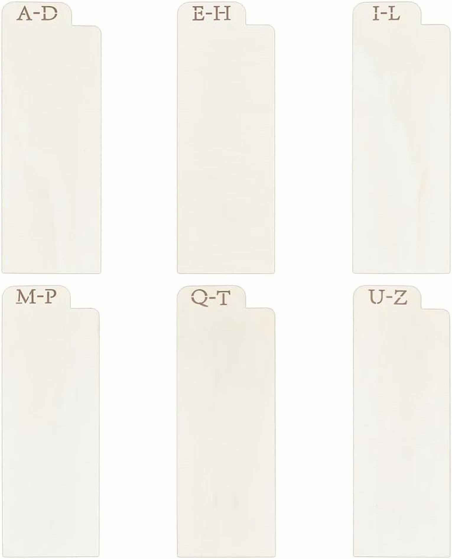 6Pcs Wood Vinyl Record Dividers 13.8x4.7Inch Vinyl Record Separators ...