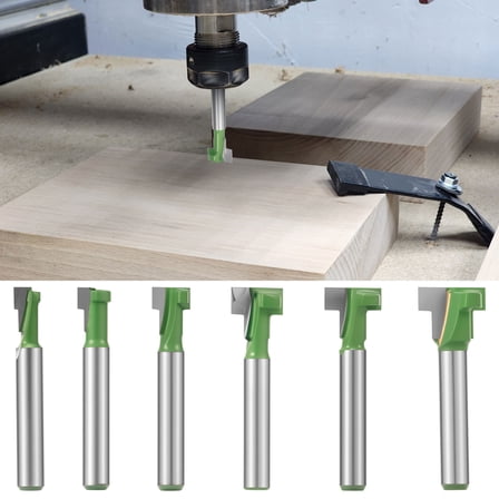 ABN 1/4in Tungsten Carbide Router Bits for Woodworking 35pc Wood Router ...