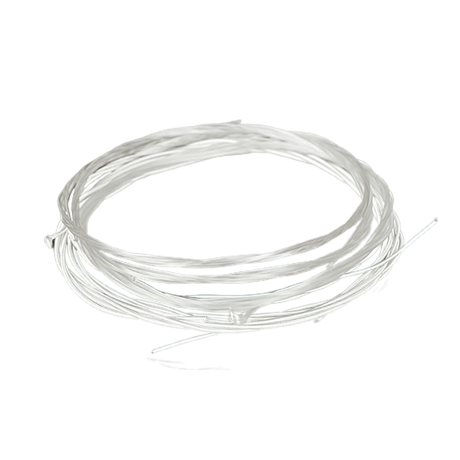 6Pcs/pack Classical Guitar Strings Kits Silver Color Plated Wire ...