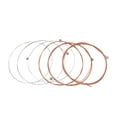 6Pcs/set Stainless Steel Core Folk Guitar Strings Replacement Acoustic ...