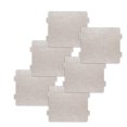 6Pieces Adjustable Microwave Micas Covers Strong and Fireproof ...