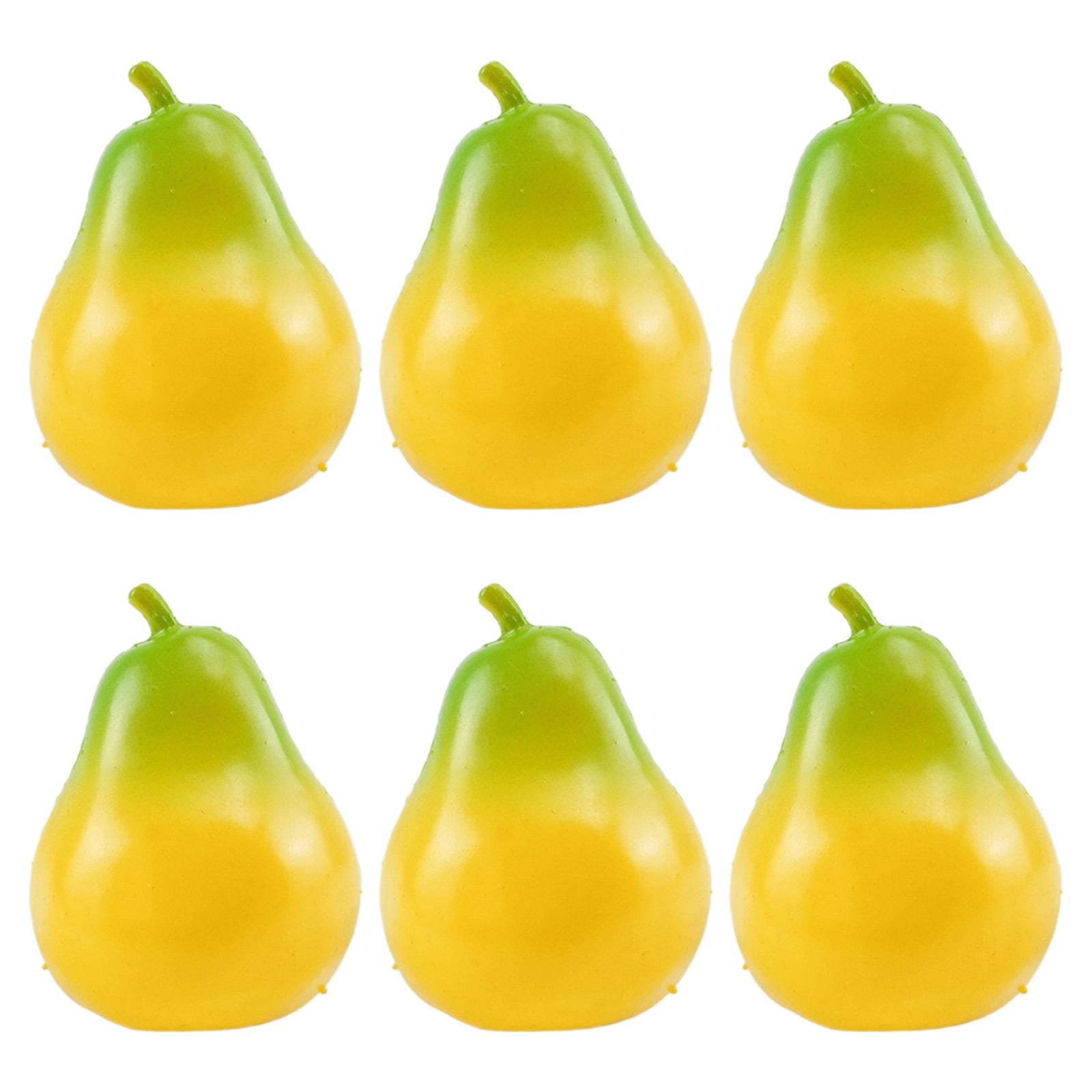 6Pieces Artificial Fruit Fake Fruit 24 Kind of Fruit, for Parties Table ...