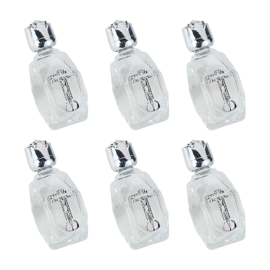 6Pieces Leakproof Glass Holy Water Dispenser Bottles for Event Baptisms ...