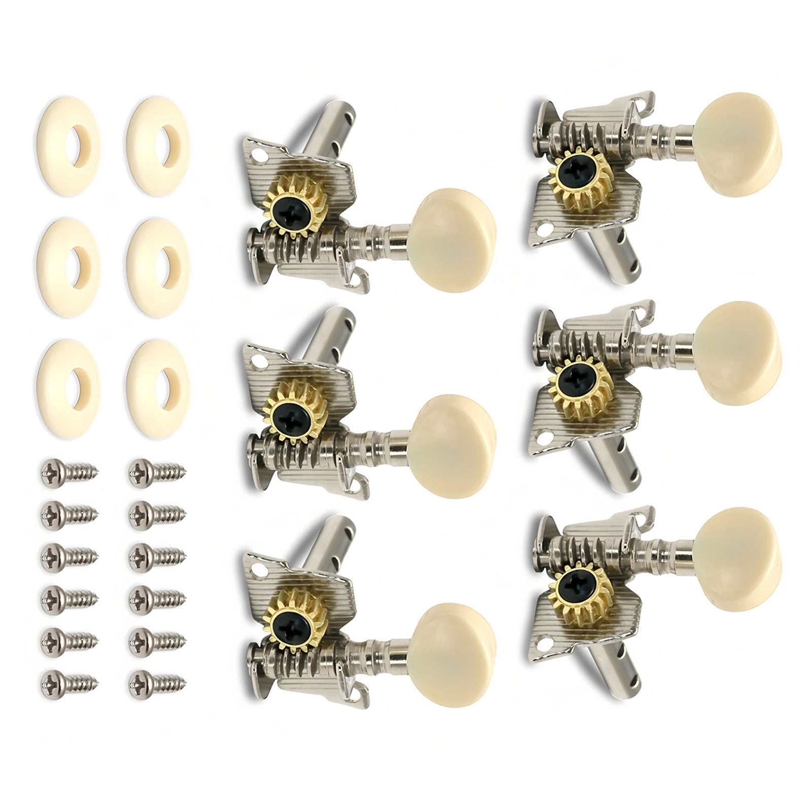 6Pieces Metal Guitar Tuning Machines Suitable for Professional ...