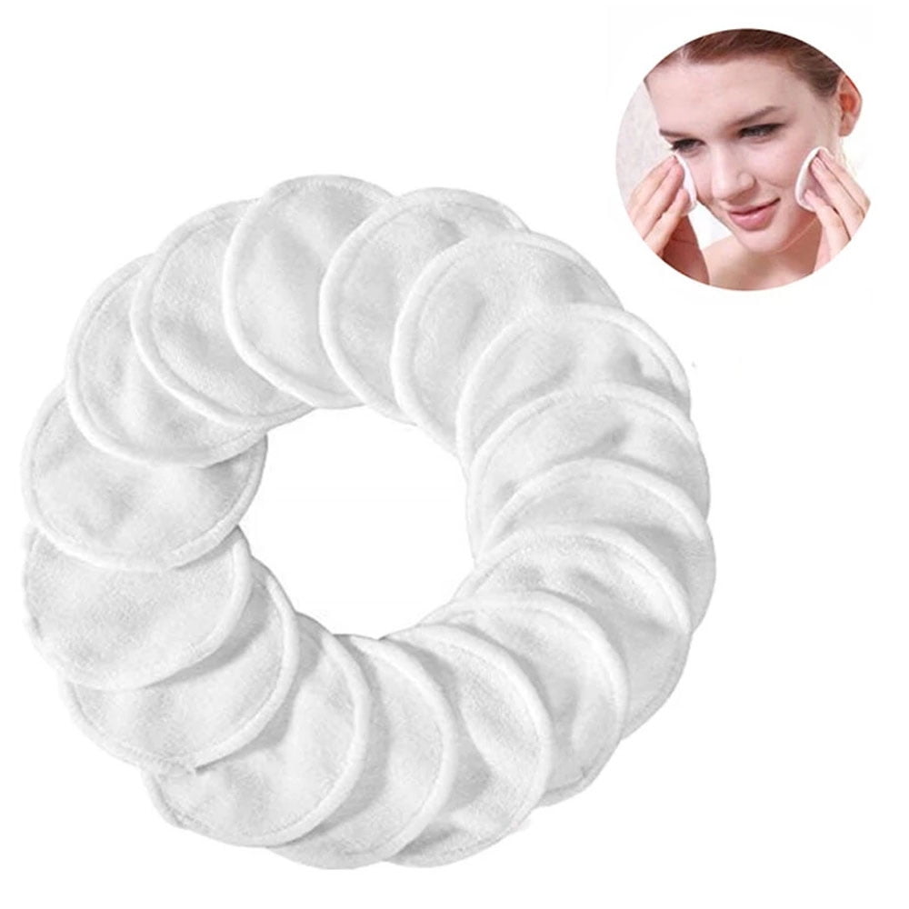 6Pieces Reusable Make Up Remover Pads Bamboo Removal Pads Eco-friendly ...