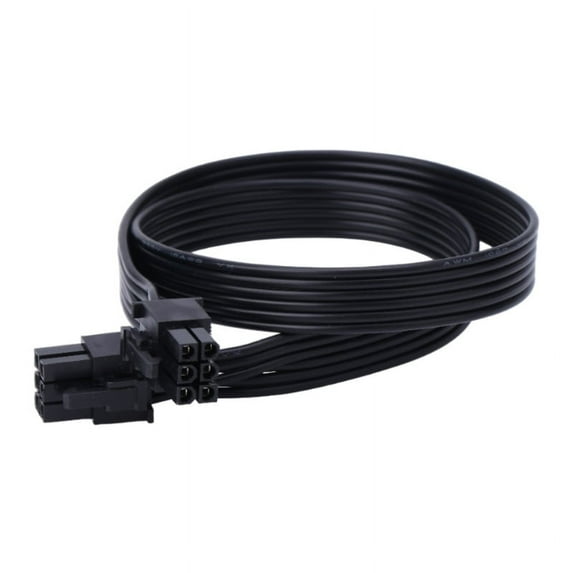 6Pin Male To Male PCIe Power Cable Flat Design Extension Cord For ...