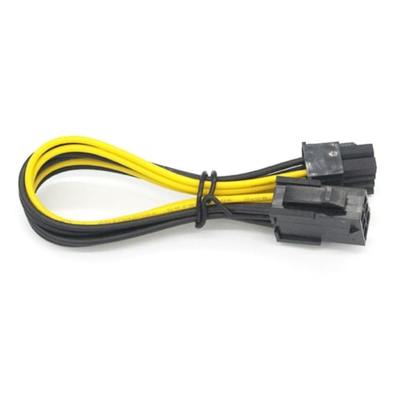 6Pin Male to 8Pin Female PCIExpress Power Extension Cable Adapter for ...