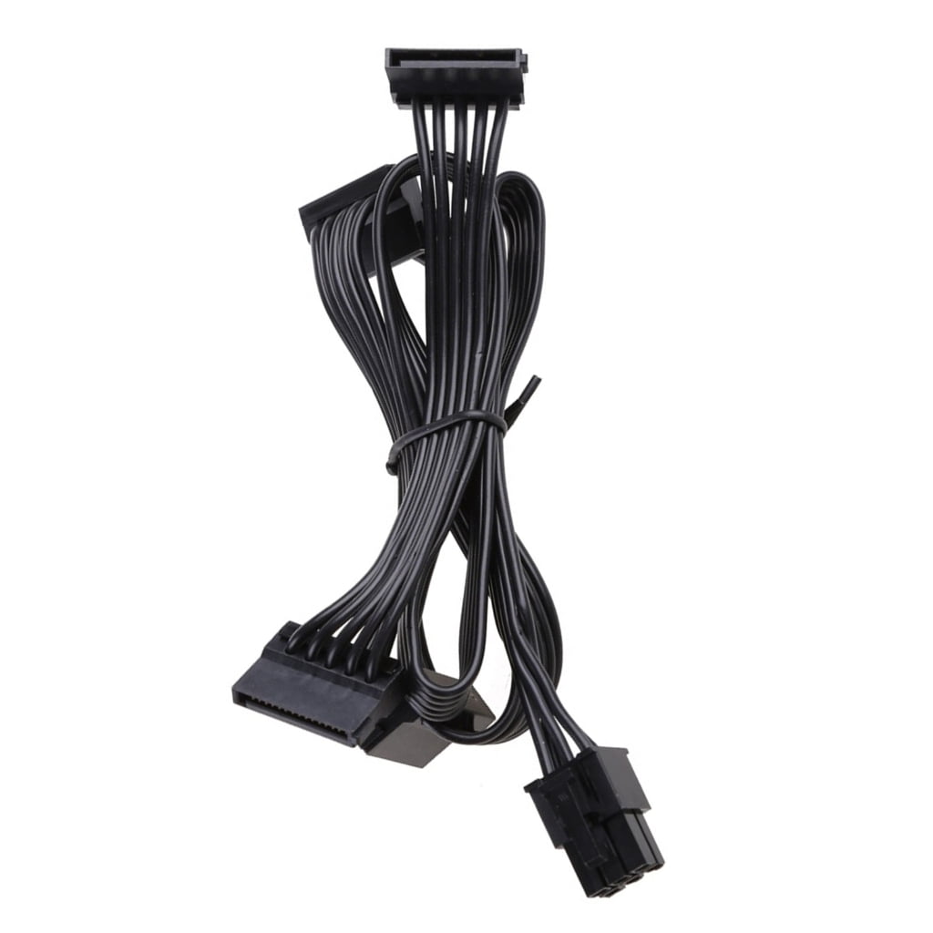 6Pin To Mainboard Hard Disk 4 Port Sata Power Sockets Cable for G1G2G3 ...