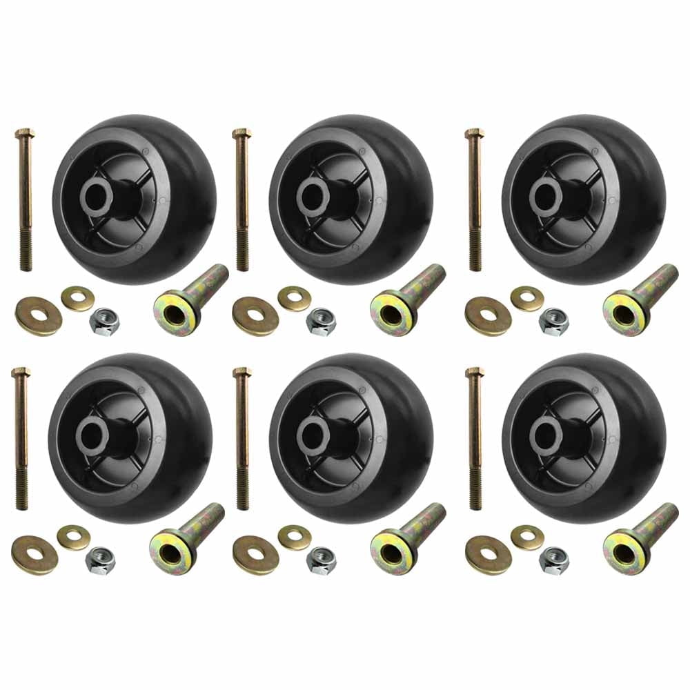 6Pk Deck Wheel Kit for Exmark 116-9981 1-603299 99-2842 Type A 103-7263 ...