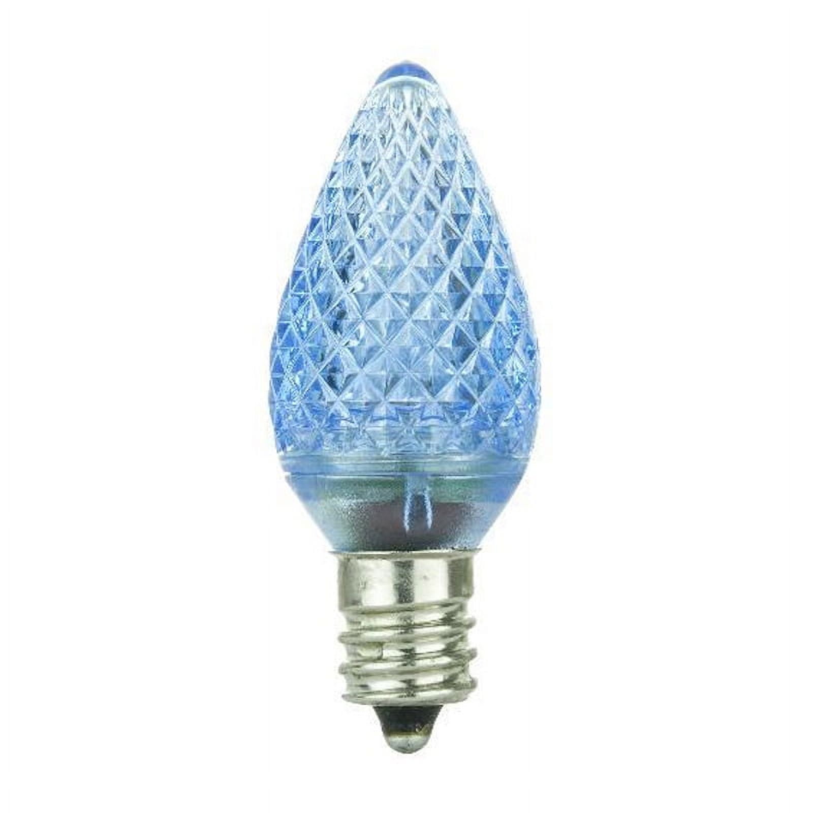 6Pk - SUNLITE 0.4W 120V C7 Blue E12 3LED 80700- SU Light Bulb - Walmart.com