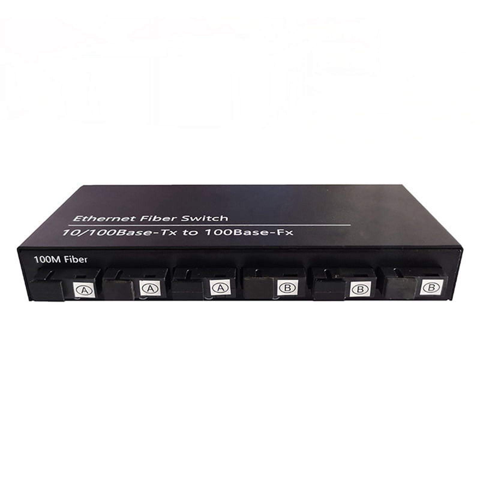 6Port 10/100M Ethernet Switch 6 Fiber Port 25KM 2UTP RJ45 Fiber Optical ...