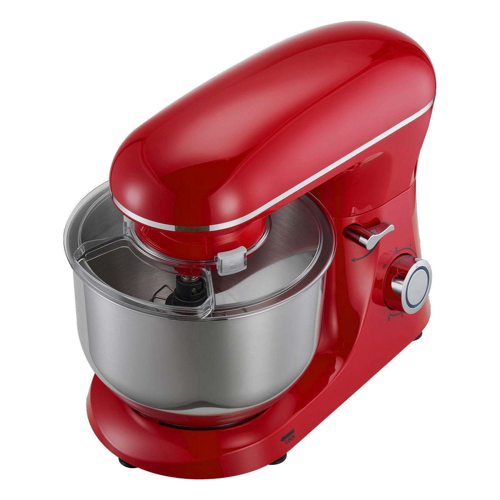 6QT 660W Electric Stand Mixer with Stainless Steel Bowl Dough Hook ...